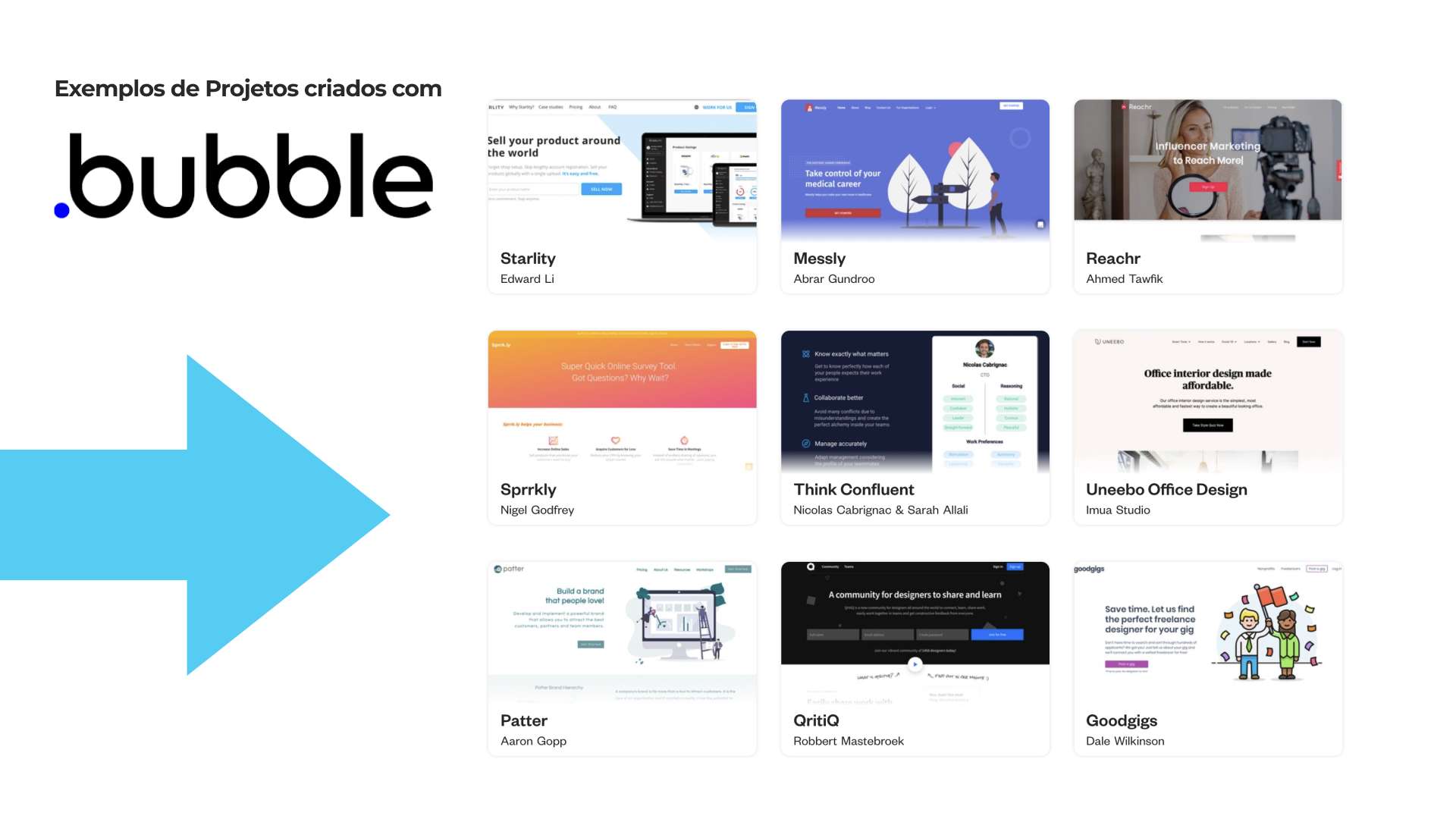 Curso de Bubble e No-Code - Aprenda Bubble
