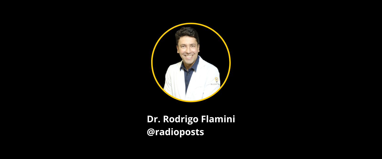 Link da BIO - Dr. Rodrigo Flamini